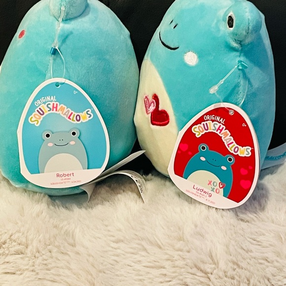 Kellytoy | Toys | Squishmallow Robert And Ludwig The Frog Bundle | Poshmark